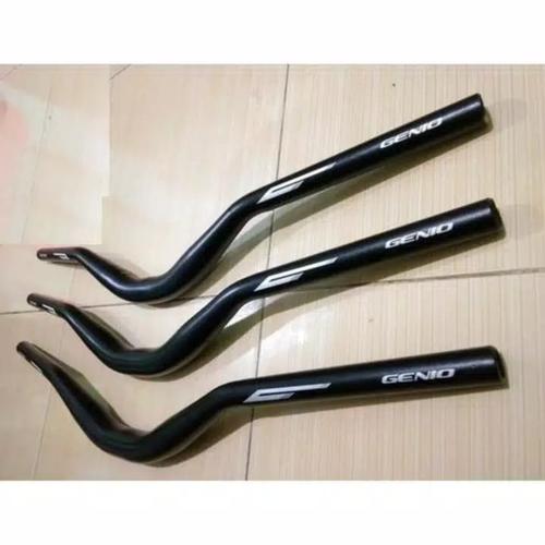 Jual Handlebar Stang Sepeda MTB Genio HB-01/31.8 Black Oversize - Kota Tangerang Selatan ...