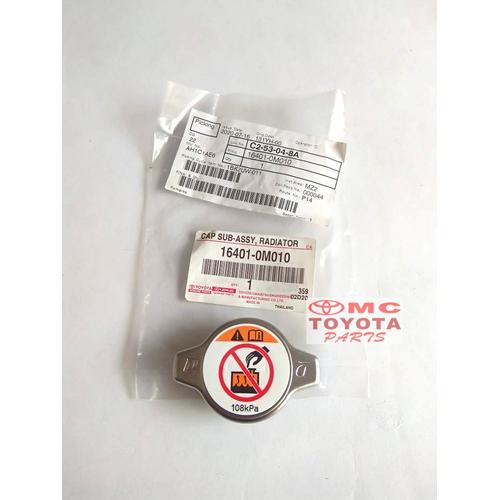 Jual Tutup Cap Radiator Innova Camry Yaris Fortuner Sienta Vios 16401 ...