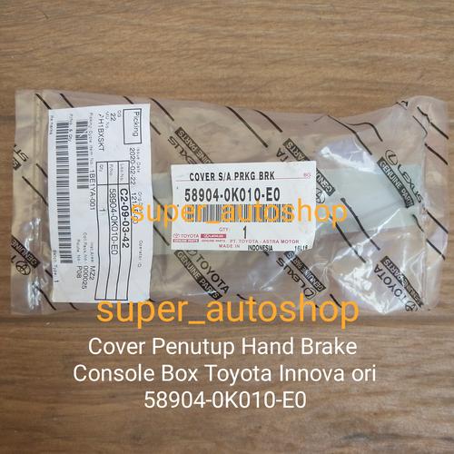 Jual Cover Penutup Hand Brake Console Box Toyota Innova ori 58904-0K010 ...