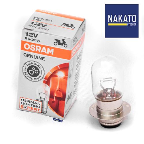 Jual Bohlam Lampu Depan Motor Osram 25 Watt H6/M5 12V 7335 Beat Vario Mio - Kab. Tangerang ...