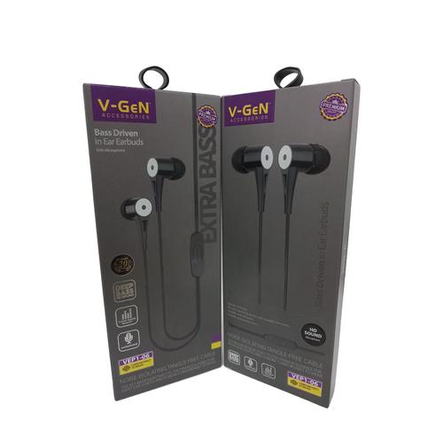 Jual HEADSET HANDSFREE V-GEN VEP1-06 EARPHONE VGEN ORIGINAL EXTRA BAS ...