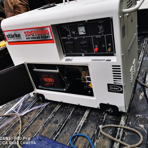 Promo genset silent diesel 6000 watt max 6500 watt starke Cicil 0% 3x ...