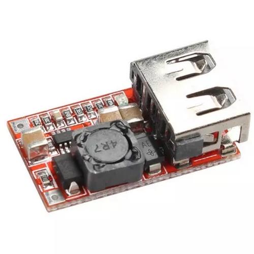 Jual USB Mini 5V 3A Input DC 6-24V Step Down Buck Converter Charger ...