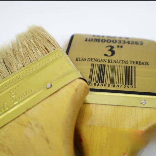 Jual kuas cat 3" inch MDN kuas cat besar kuas tembok kuas kuat - Kota ...