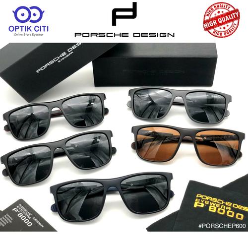 Jual kacamata hitam pria porsche design bisa ganti lensa minus grade ori - Jakarta Pusat - Optik ...