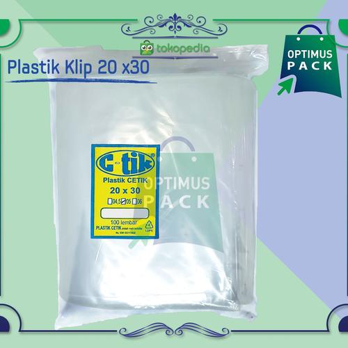 Jual Plastik Cetik / Plastik Klip / Plastik Zip Lock 20 x 30cm ...