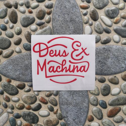 Jual Stiker cutting Sticker Deus Ex Machina 02 Motor Mobil - Kab ...