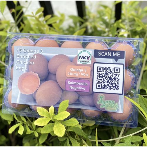 Jual Telur Omega 3 Kemasan 15 Butir dari Kandang NKV - Jakarta Pusat ...