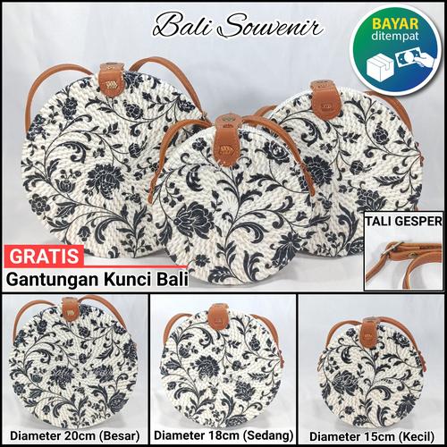 Jual Tas Rotan Bulat Original Deco Batik - 15cm Tali Fix - Kab. Gianyar ...