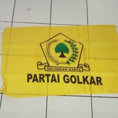 Jual bendera sablon partai golkar bendera custom - Jakarta Pusat ...
