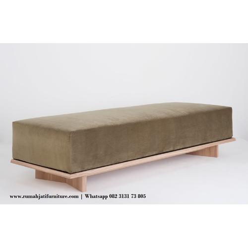 Jual Sofa Bench Simpel Polos Bench Stool Minimalis Kayu Jati Sarjana ...