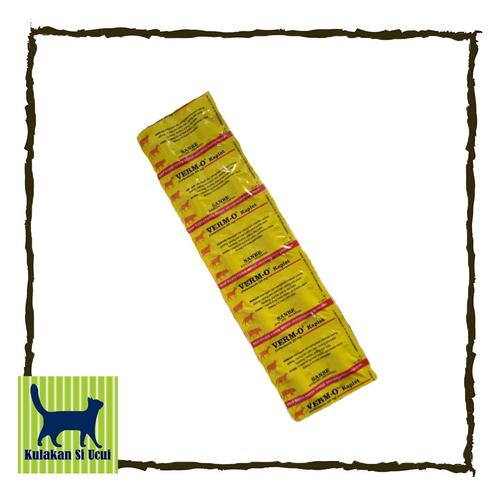 Jual Verm-O 1 Strip Obat Cacing Kambing Domba Babi Sapi Kerbau Ternak ...