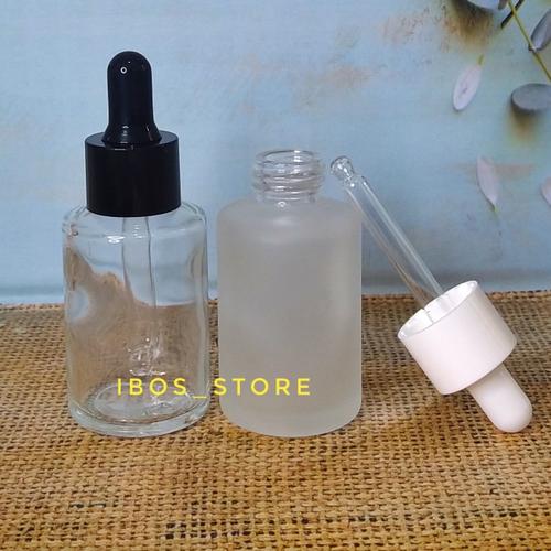 Jual Botol Pipet 30ml Frosted/ Botol Serum 30ml Frosted - Frosted ...