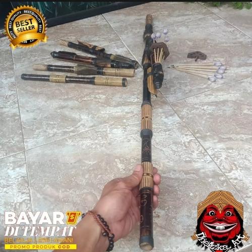 Jual Sumpit Sumpitan Bambu Motif Senjata Tradisional - titik - Kab ...