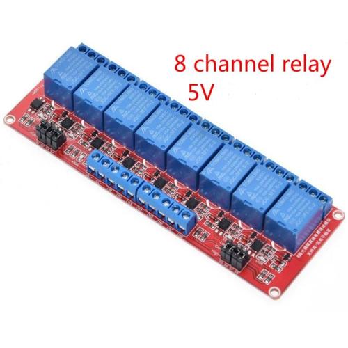 Jual 8 Channel Relay Module 5V opto Isolation Supports HIGH & LOW ...