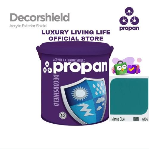 Jual Cat Tembok Propan Decorshield 6406 Marine Blue 2,5L Galon Tinting ...