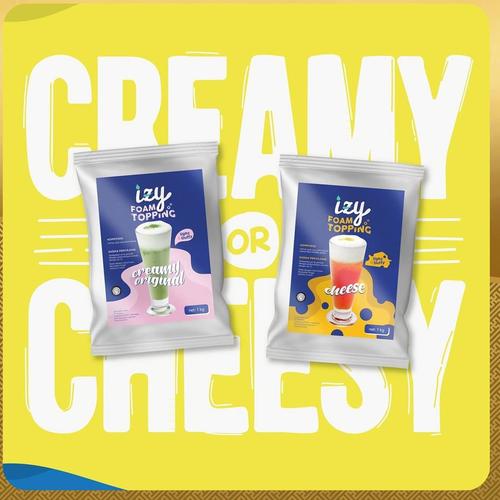 Jual IZY Foam Topping Powder 1 KG | Bubuk Instant Macchiato Creamy ...