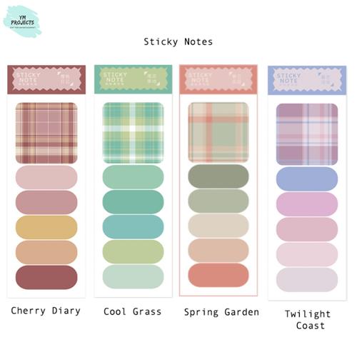 Jual Memo Sticky Notes Lucu Warna Pastel Memo Kertas Lucu - Putih ...