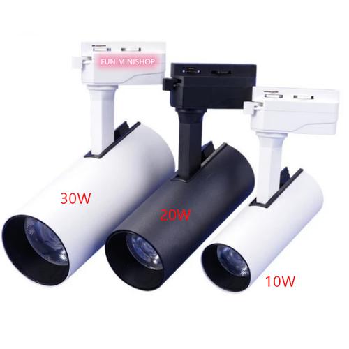 Jual LAMPU RELL LED TRACK LAMP 10W 20W 30W COB TRACK LIGHT SPOT LIGHT ...