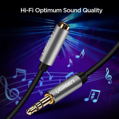Jual Ugreen Kabel Extension Jack Audio 3.5mm Male to Female W/O ...