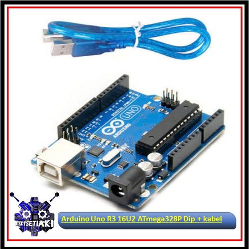 Jual Arduino Uno R3 16U2 ATmega328P Dip + kabel - Kab. Ponorogo ...