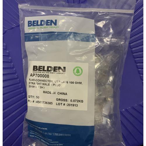 Jual RJ45 Belden Cat6 Per Pack Isi 50pc RJ45 Cat 6 - Jakarta Barat ...