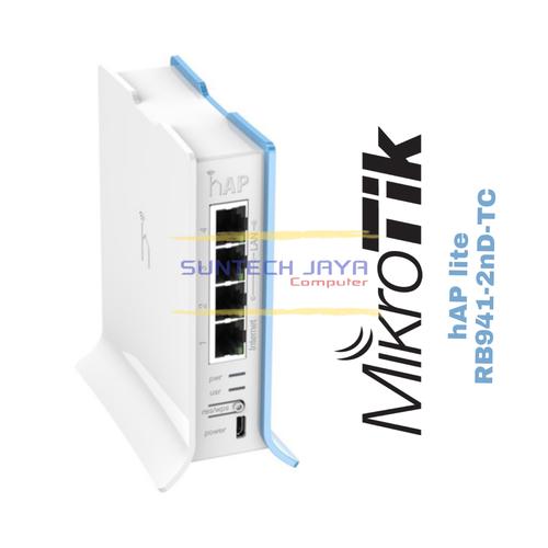 Jual Mikrotik Router RB941-2nD-TC HAP Lite - Blue White - Kota Makassar ...