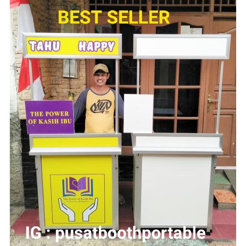 Jual BOOTH PORTABLE SUDAH PAKAI STIKER - DESAIN BISA KAMI BANTU BUATKAN ...