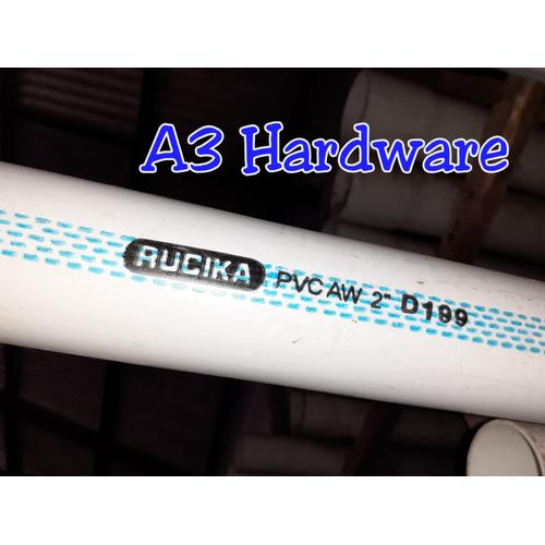 Jual PIPA PARALON PVC 2 INCH RUCIKA WAVIN (AW) 4 METER - Kab. Indramayu ...