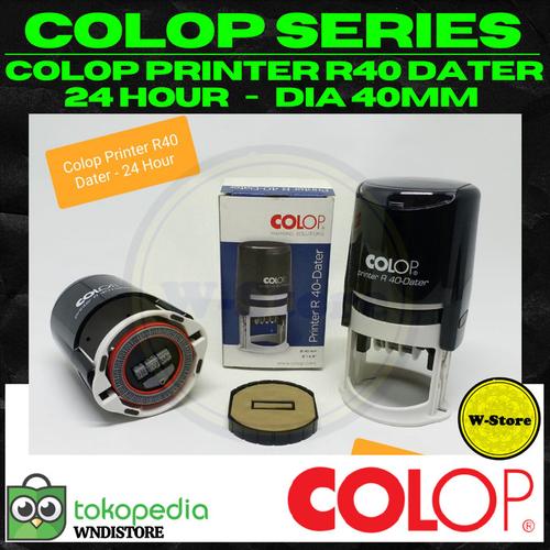 Jual Jasa Stempel Colop Printer R40 Dater 24H /Colop Dater R40 - Dia ...