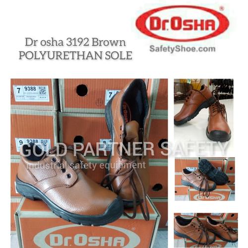 Jual SEPATU SAFETY SHOES DR OSHA 3192 DELTA LACE UP (TAN) % ORIGINAL ...