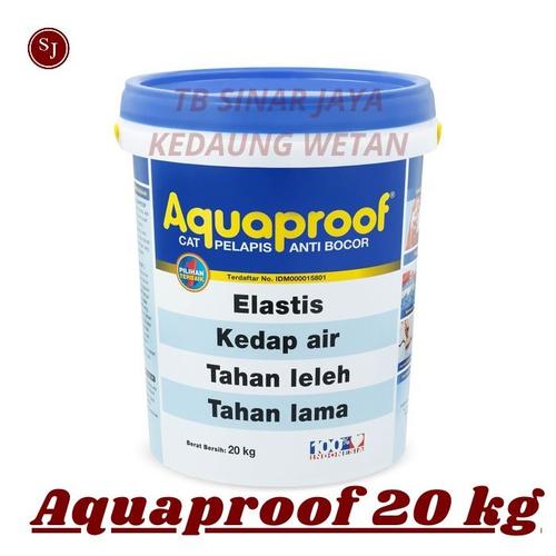 Jual Aquaproof Cat Pelapis Anti Bocor Waterproofing Pail Pel 20Kg 20 Kg Lt - 061 ABU TUA - Kota ...
