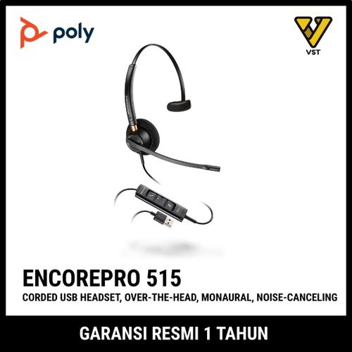 Jual Plantronics EncorePro HW515 / 515 (P/N : 203442-01) / HW515-M ...