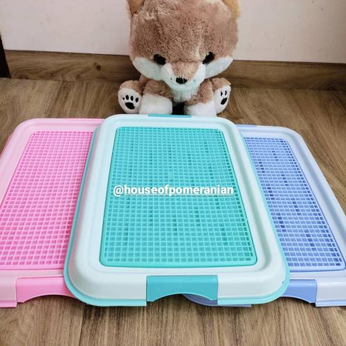 Jual dog toilet / toilet anjing untuk pipis dan pup / alas pipis hewan ...