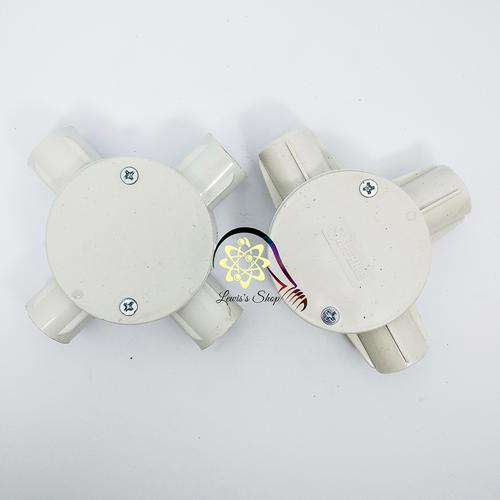 Promo T Dus 20mm 3 way 4 way putih cabang 3 cabang 4 - Cab 3 - Kota ...