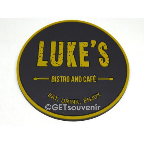 Jual Tatakan gelas karet custom desain / rubber coaster custom (terbaru ...