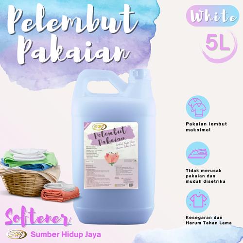 Jual Softener SHJ (Pelembut Pakaian) - 5 L Jerigen - White - Kota ...