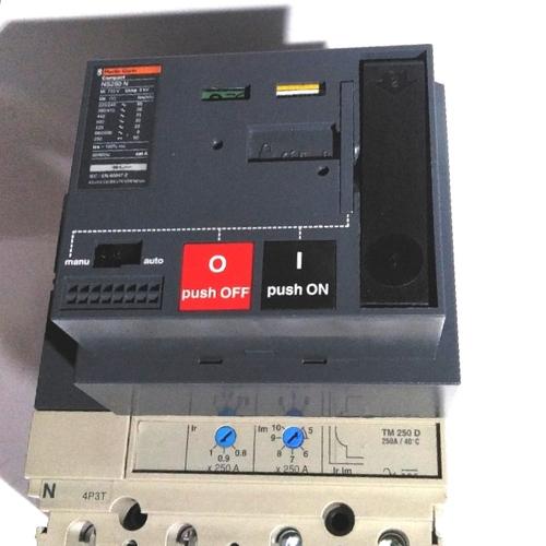 Jual MCCB 4pole NS 250N 50K,a +motorized 250A merlin gerin komplit ...