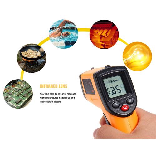 Jual Thermogun Thermometer Industri Termometer Infrared Pengukur Suhu ...