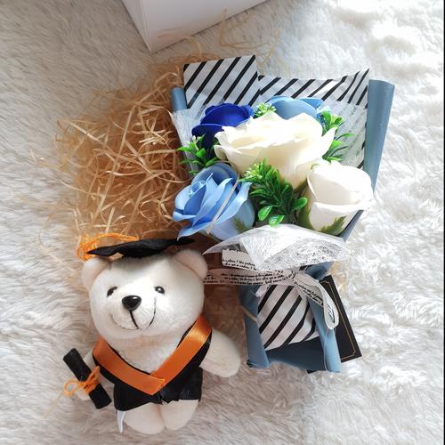 Jual Bunga Wisuda Buket Graduation - Merah - Kota Surabaya ...