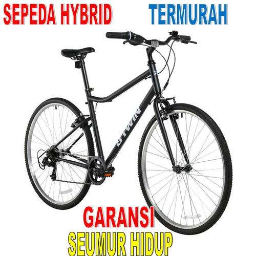 Jual road bike gravel sepeda touring hybrid roadbike flat bar flatbar ...