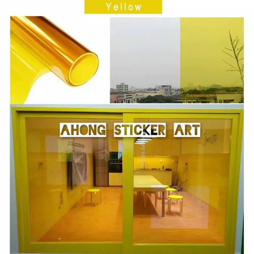Jual KACA FILM KUNING/KACA FILM BIRU/KACA FILM PEREDAM PANAS/KACA FILM ...