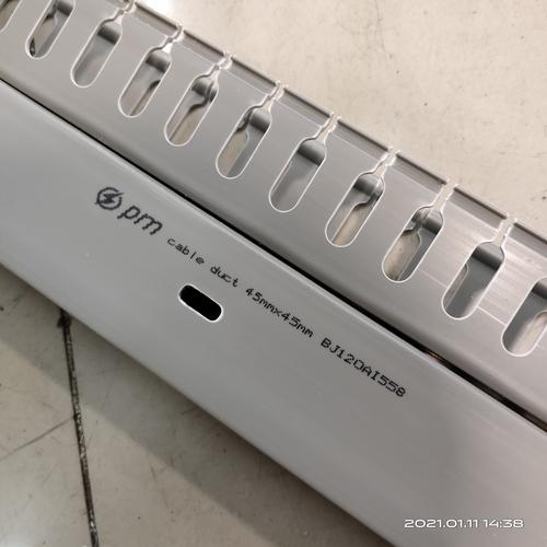 Jual cable duck 45×45mm lubang warna abu abu panjang 1,7M - Kab. Bekasi ...