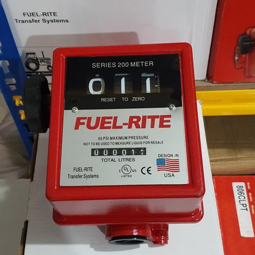 Jual meteran solar fuelrite 3digit 1inchi / flowmeter flow meter 3digit ...