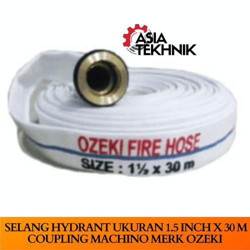 Jual Selang Hydrant Ukuran 1.5 inch x 30 Meter Coupling Machino Merk ...