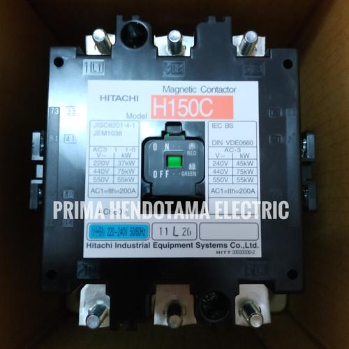 Jual Contactor Hitachi H150C 220V - Kota Medan - Prima Hendotama ...