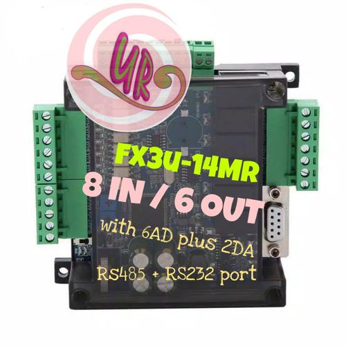 Jual plc fx3u board AD DA rs232 rs485 kontrol mesin - Kab. Bogor ...