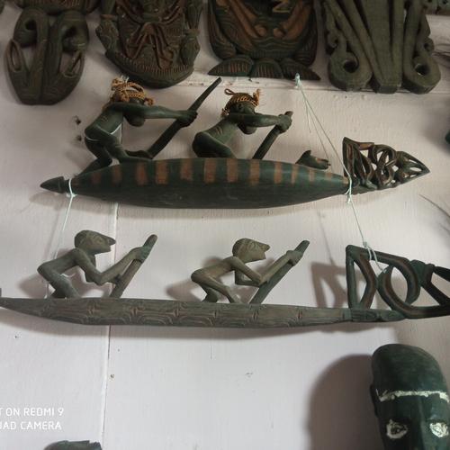 Jual patung perahu asmat - Kab. Sorong - Toko oleh2 khas papua | Tokopedia
