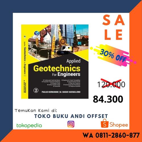 Jual Buku Applied Geotechnics For Engineers Edisi 2 - Kab. Sleman - Toko Buku dan Edutoys Jogja ...