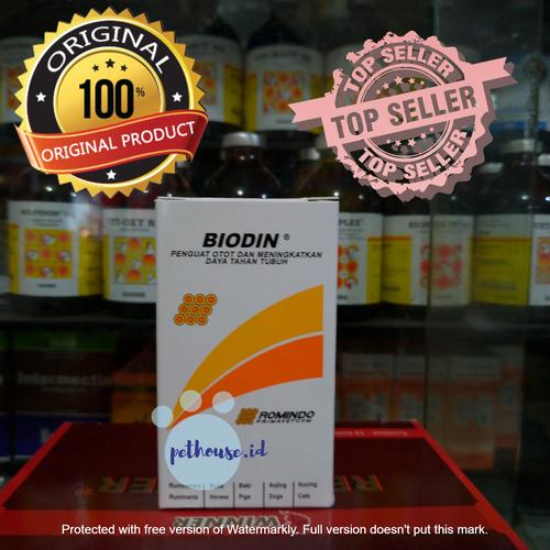 Jual Biodin penguat otot dan stamina hewan ternak/ obat injeksi ATP ...